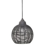 Grijze industriële hanglamp ø50 cm Frisk - online hanglampen