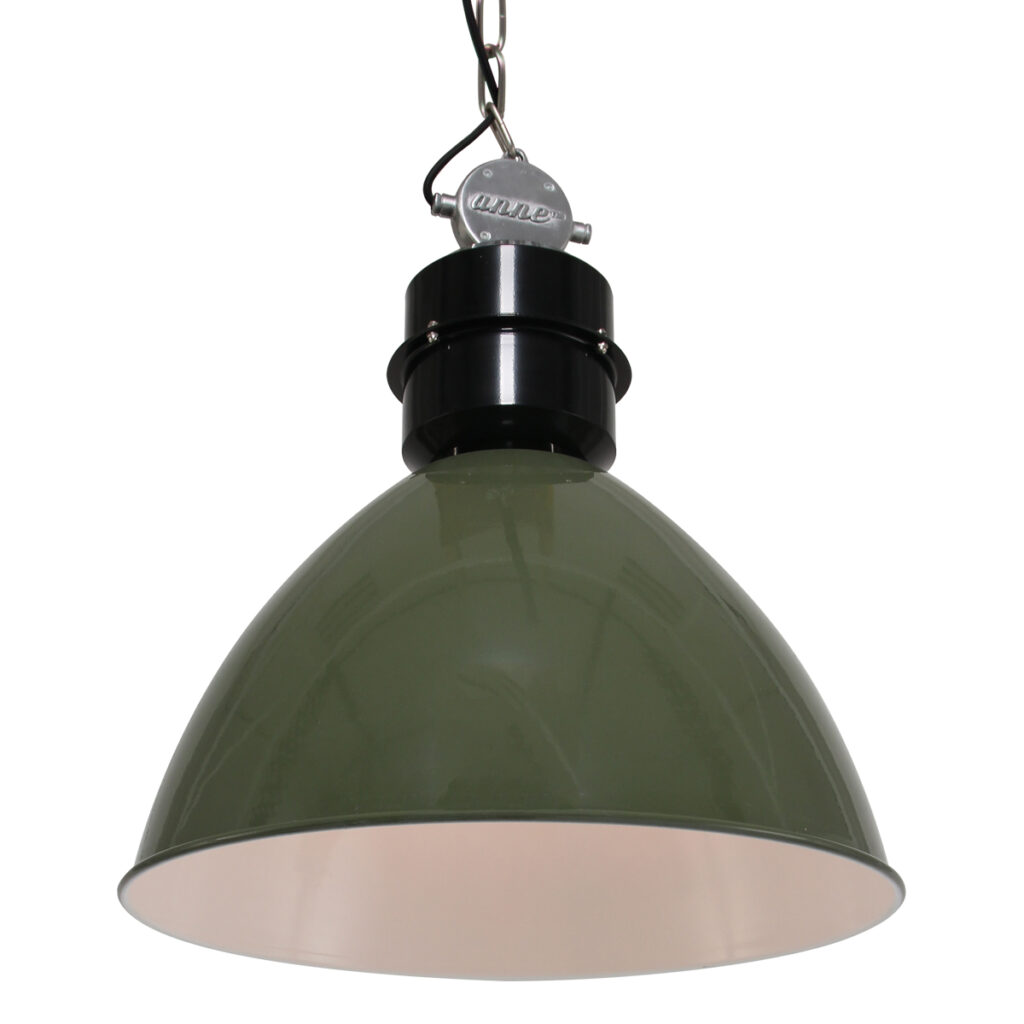 Groene industriële hanglamp ø50 cm Frisk - online hanglampen